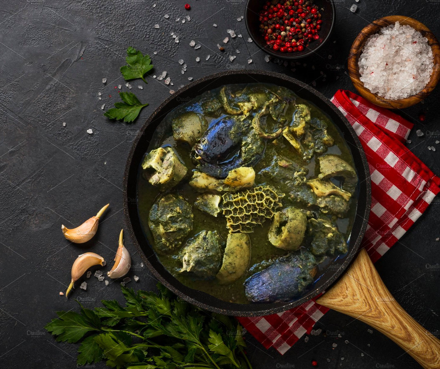 How to make Marugbo aka Eweta (Black soup) - Show Africa